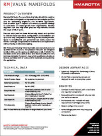 Manifold System | Marotta Controls
