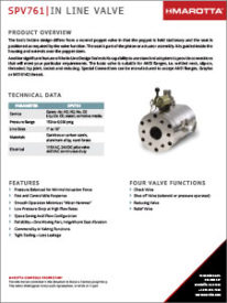 In Line Valves | Marotta Controls