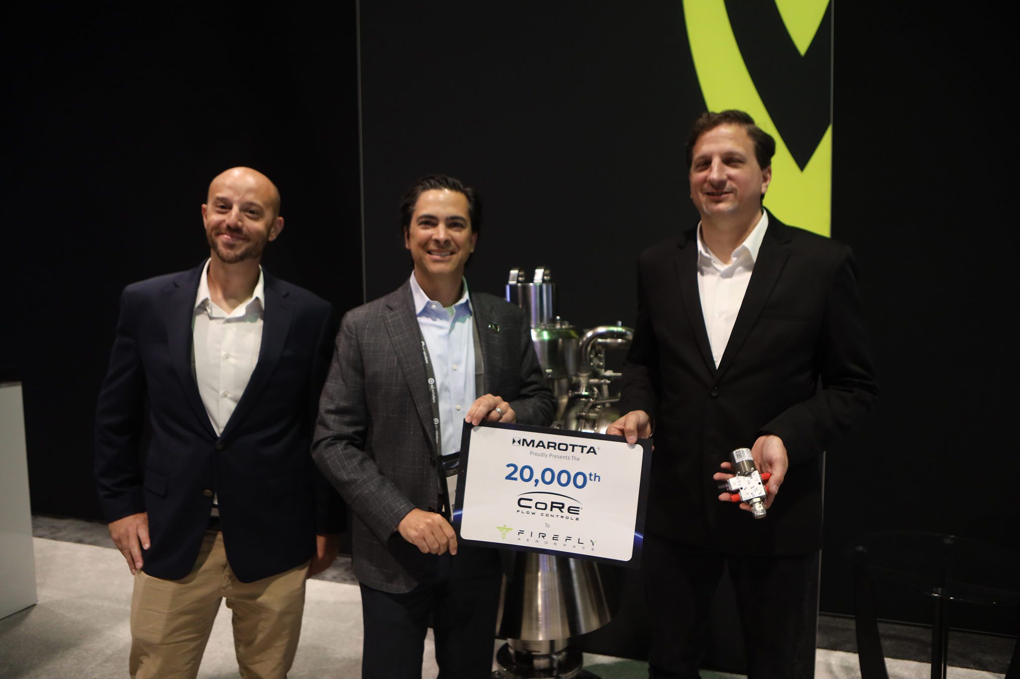 Marotta Controls Commemorates Production of 20,000th CoRe Valve with ...